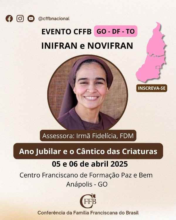 Inscreva-se para o INIFRAN e NOVIFRAN 2025 da CFFB GO, DF e TO | CFFB ...